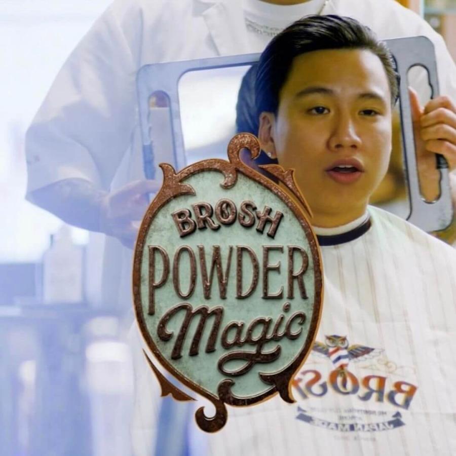 ブロッシュ パウダー マジック 整髪料 20g BROSH POWDER MAGIC ワックス スタイリング剤 グリース : REZAR ...