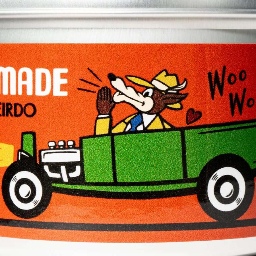 ウィアード ウルフマン バーバー ホットロッド ポマード 水性 ブラックチェリーの香り WEIRDO x WOLFMAN HOTROD POMADE GLADHAND グラッドハンド ...