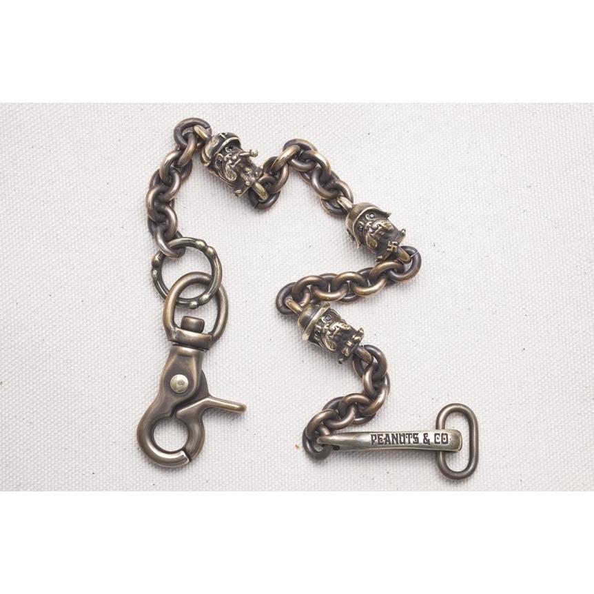 PEANUTS & CO. BULL WALLET CHAIN (BRASS) ピーナッツカンパニー PEANUTS & CO. BULL WALLET CHAIN (BRASS) ピーナッツカンパニー