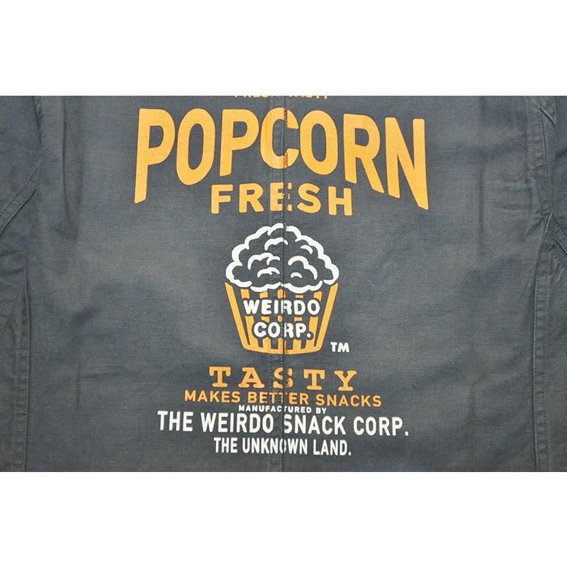 WEIRDO POPCORN - COAT (BLACK)ウィアード ポップコーンコート WEIRDO POPCORN - COAT (BLACK)ウィアード ポップコーンコート