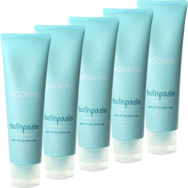 モデーア MODERE トゥースペースト 175g 歯磨き 5本セット : Rファクトリー - 通販 - Yahoo!ショッピング