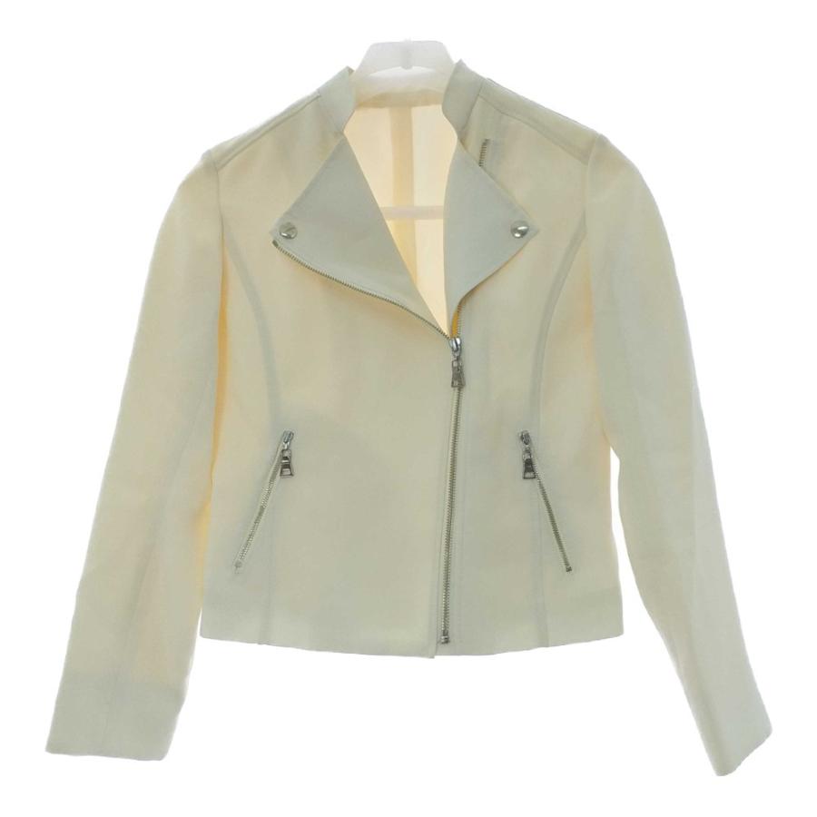 ピンキーアンドダイアン ライダースジャケット スタンドカラー/031-8155214/36/オフホワイト/Pinky ＆ Dianne/RF4 ...