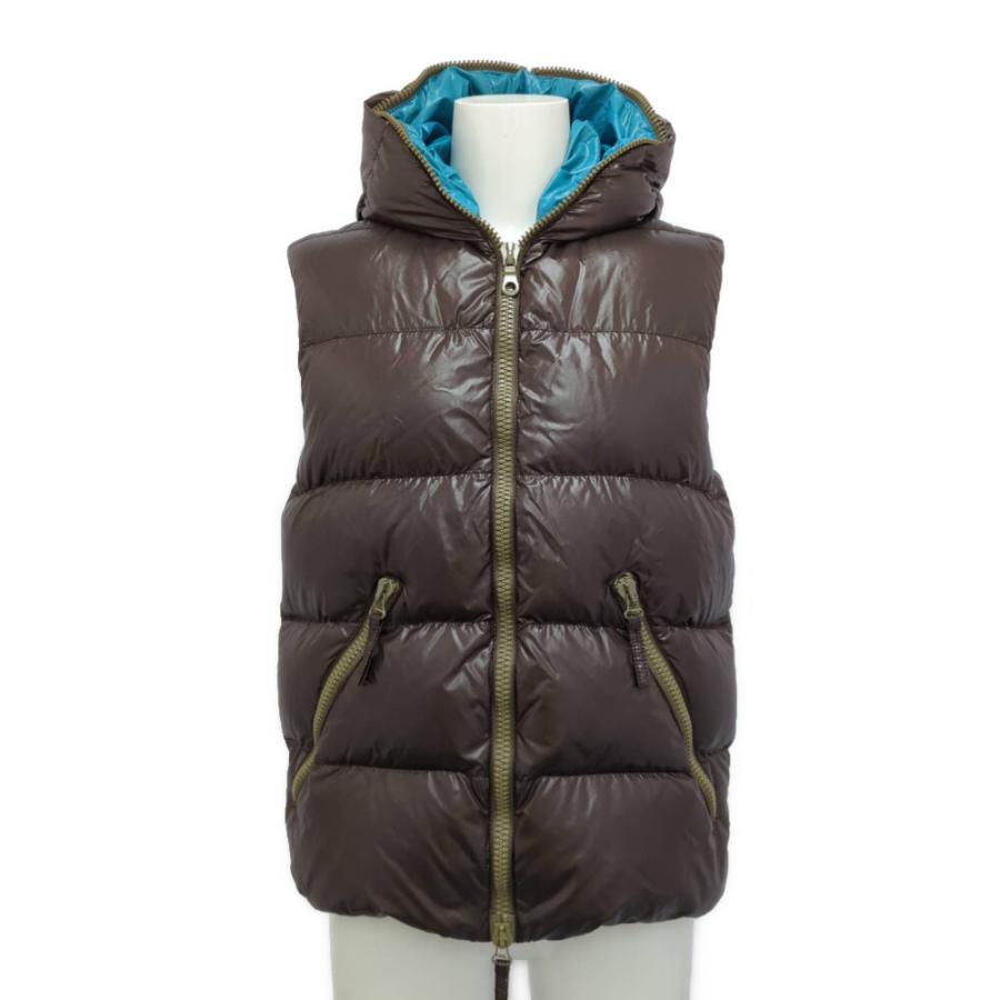 DUVETICA デュベティカ Aristeo・ダウンベスト/U2260.00.1035R/48/ブラウン×ブルーグリーン/アウター/b250207/547988 : 6bta0046m ...