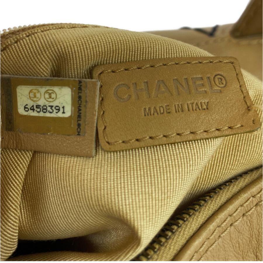 CHANEL シャネル ワイルドステッチ・ハンドバッグ/モカ、ベージュ/CHANEL 翌日配送可/b230414/481751 : リファスタ・Yahoo!ショッピング店 - 通販 ...