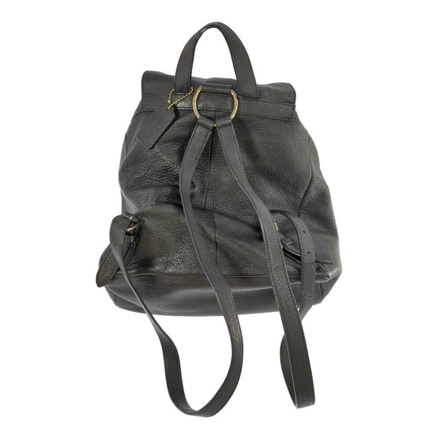 COACH コーチ ビリー レザー ドローストリング バックパック リュック バッグ/F37410/ブラック/プレゼント/記念日 ...