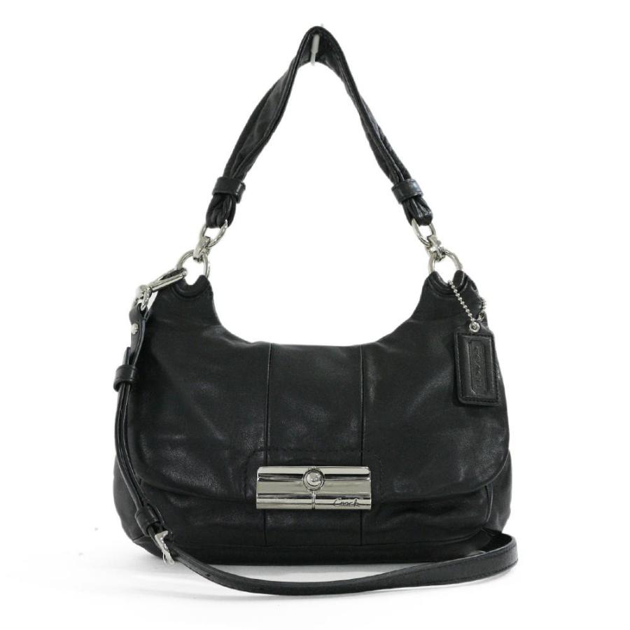 COACH（コーチ） クリスティンヒッピー・2WAYショルダーバッグ/16931/ブラック×内側：ライトブルー/COACH 翌日配送可 ...