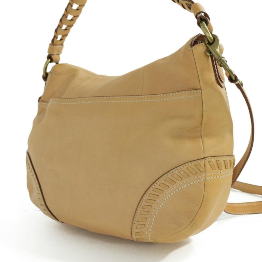 COACH コーチ ウィップステッチホーボー・2WAYショルダーバッグ/19004/ナチュラル/COACH /RF5/222284 : リ ...