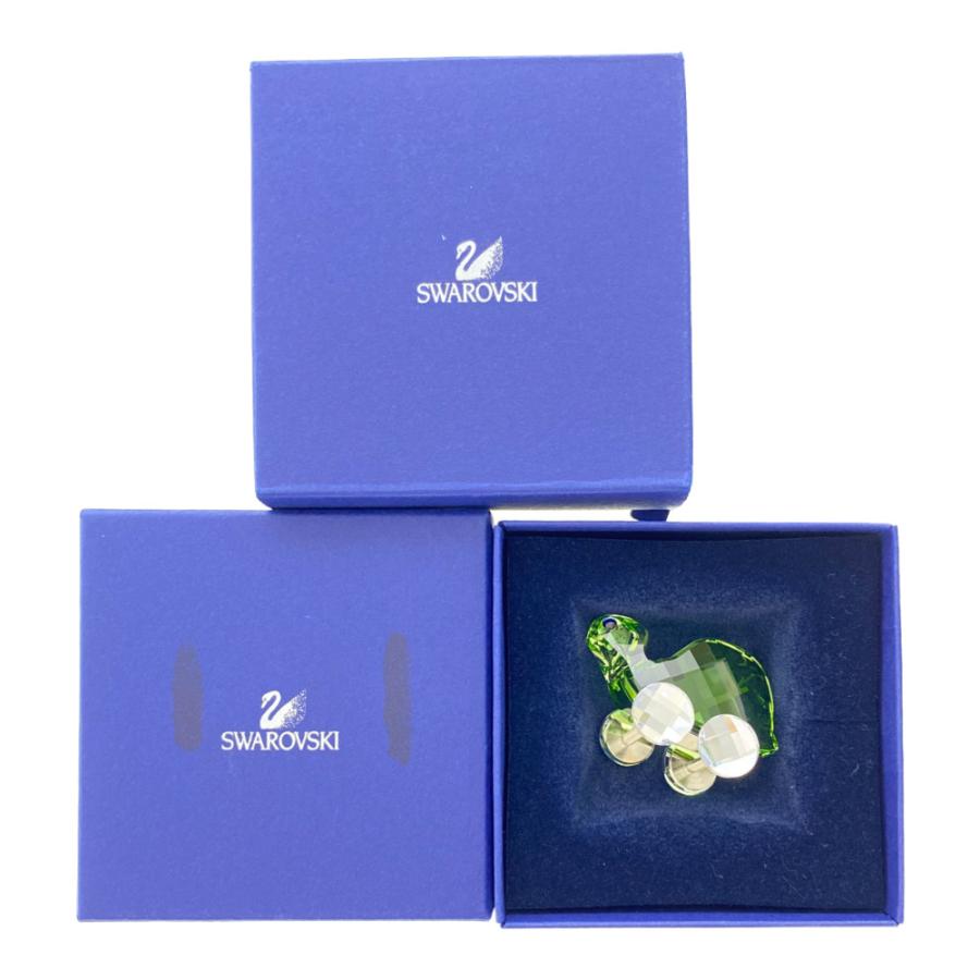 SWAROVSKI スワロフスキー クリスタル 置物カメ 亀 Theo the Tortoise /680848/グリーン/SWAROVSKI 翌日配送可/RF4/b200703/349811 ...