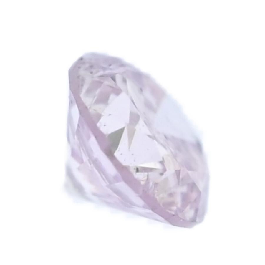 0.115ct/LIGHT PURPLISH PINK ダイヤモンド ルース/Diamond/ピンクダイヤモンド/h250307/550678 ...