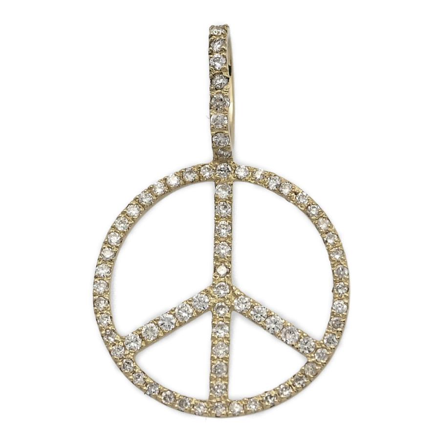 ピースモチーフ・チャーム 72P・ダイヤモンドペンダントトップ・ダイヤ/K18YG/750-0.8g/0.24ct/イエローゴールド 翌日配送可/h240301/510154 : リファスタ ...