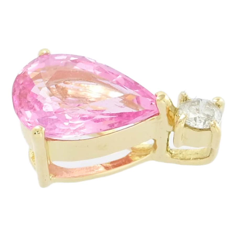 1ct 0.05ct 9月誕生石 1P ピンクサファイア ダイヤモンドペンダントトップ K18YG/750-0.7g イエローゴールド 翌日配送可/h240701/522508 : リファスタ ...