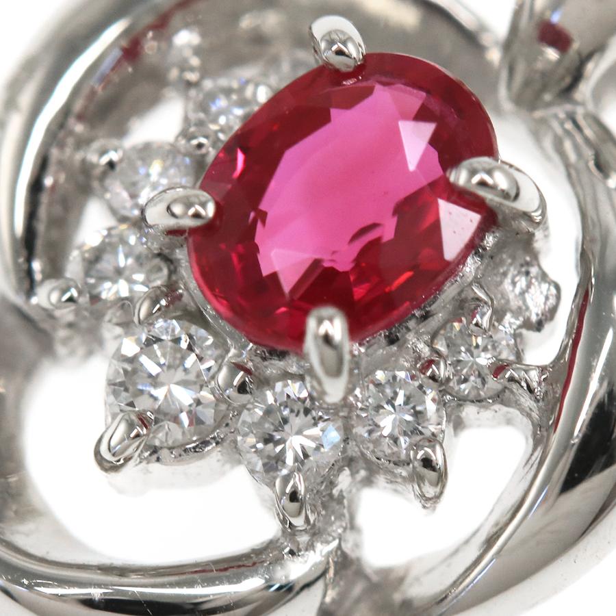 1P・ルビー・ダイヤモンドペンダントトップ/Pt900-2.8g/0.37ct/FD:0.08ct/シルバー 翌日配送可/h220913/453395 : リファスタ・Yahoo!ショッピング ...