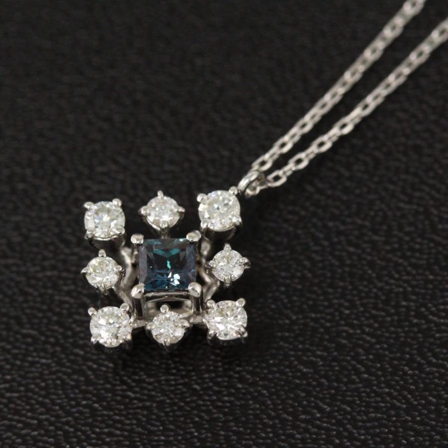 ラソマ アレキサンドライト ダイヤモンドネックレス・ペンダント/K18WG/750-2.7g/AL0.18ct/FD:0.25ct/LA SOMA 翌日配送可/h210324/384663 ...