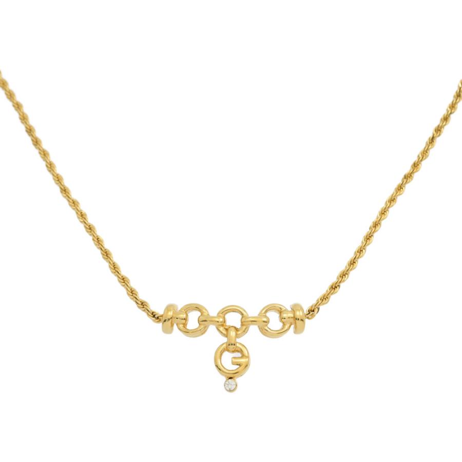 GIVENCHY ジバンシー ジバンシィ ロゴモチーフ ラインストーン 1P ネックレス/合金/メッキ-10.5g/ゴールド/B12 /h240531/521830 : リファスタ・Yahoo ...