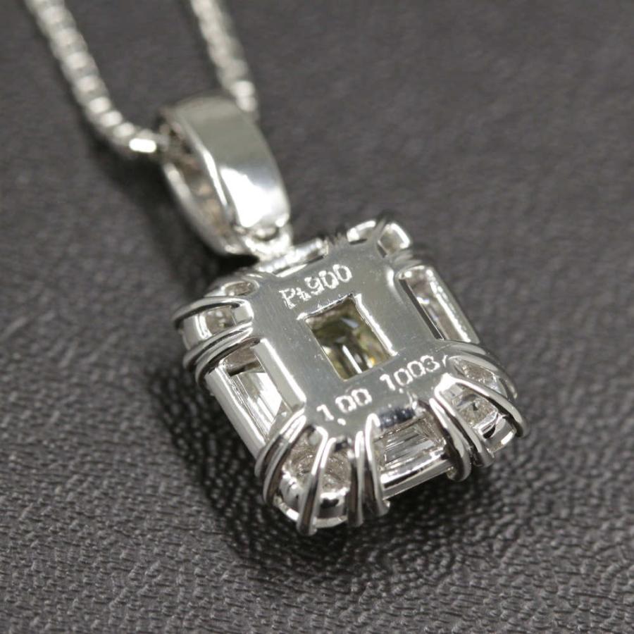 Very Light Yellow・ダイヤモンドネックレス・ペンダント・天然/Pt900-Pt850-7.0g/1ct/FD:1.003ct/RF3/h200128/324020 : リファス ...