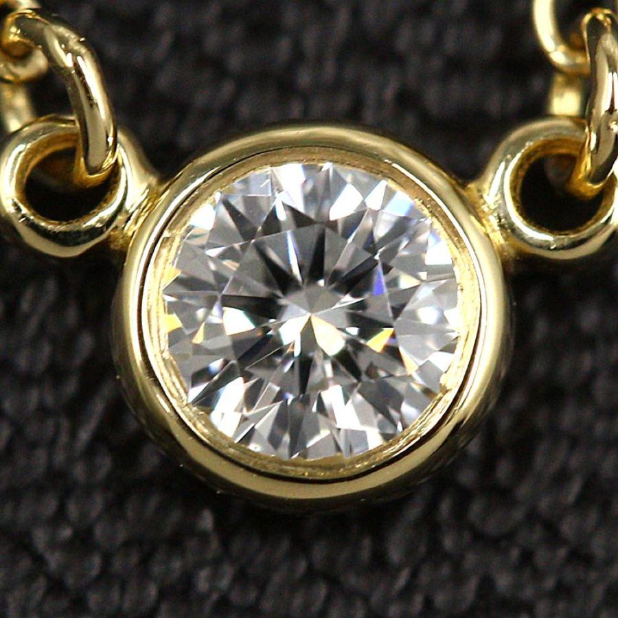 TIFFANY&Co.（ティファニー） エルサペレッティ バイザヤード/DBY ダイヤモンド ペンダント/K18YG/750-1.7g/0 ...