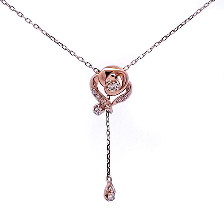 ヴァンドーム青山 ローズモチーフ/薔薇 8P・ダイヤモンドネックレス・ペンダント/K18PG/750-1.7g/ピンクゴールド//h230424/481727 : リファスタ・Yahoo ...