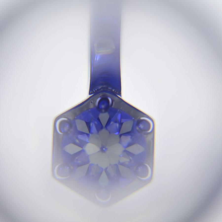 アルカダイアモンド ARKA MOON ヘクサゴナルモチーフ(六芒星)・ダイヤモンドネックレスK18WG/750-6.6g/0.351ct ...