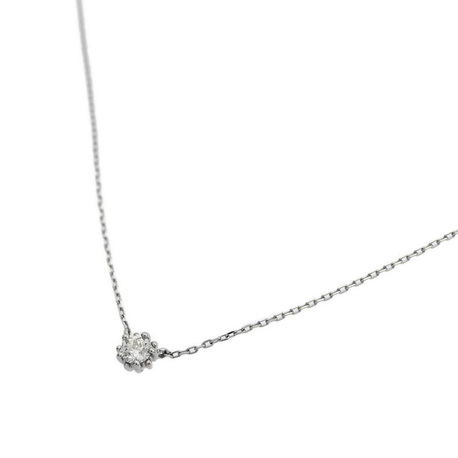 ウィッシュ アポン ア スター 4月 誕生石 1P・ダイヤモンドネックレス・ペンダント/Pt900-1.3g/0.095ct/WISH UPON A STAR /h240320/512939 ...