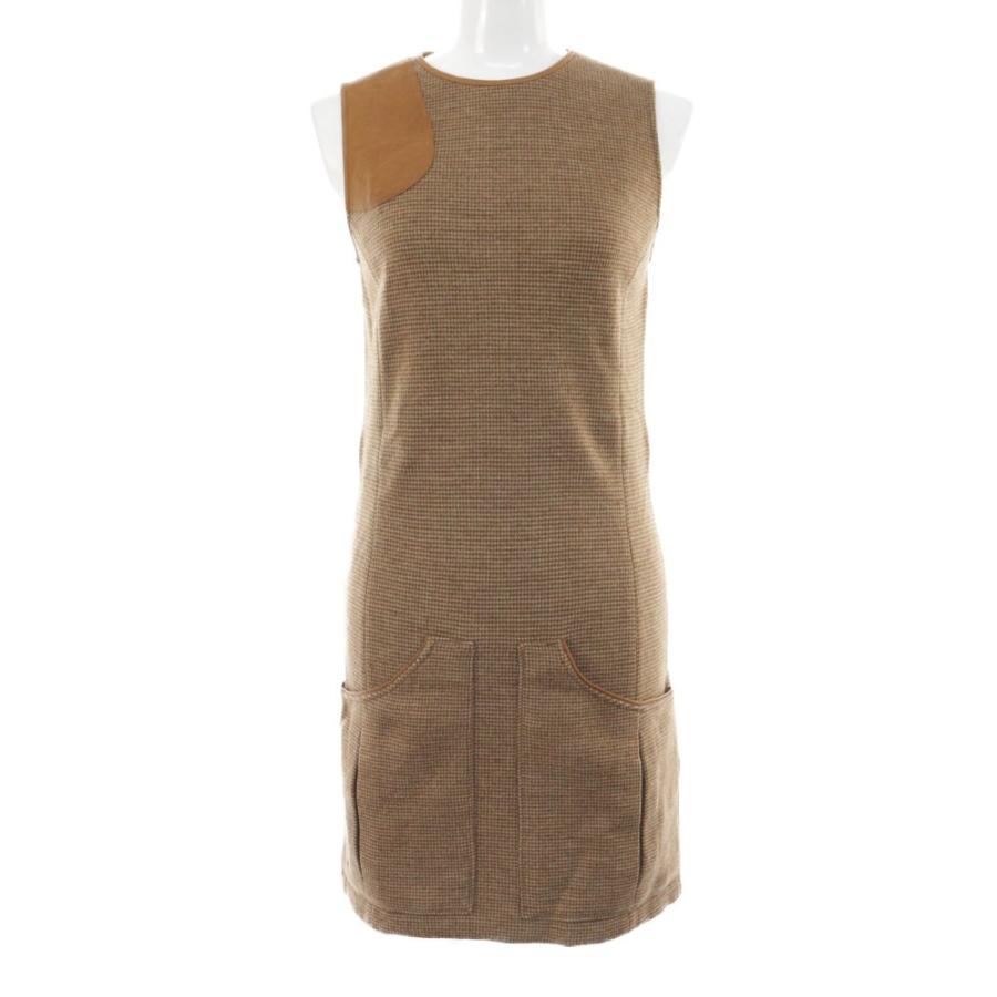 ラルフローレン ノースリーブ・チェックワンピース/0482844DRS/XS/ブラウン/RALPH LAUREN/RF3/b190515/290431 : リファスタ・Yahoo!ショッピング ...