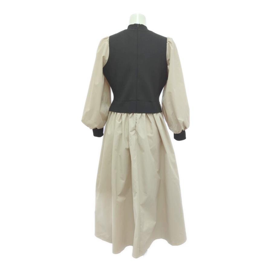 M Maglie le cassetto エムマーリエルカセット ドッキング・ワンピース/51172202/9/ベージュ×ブラック/b250219/549238 : リファスタ・Yahoo ...