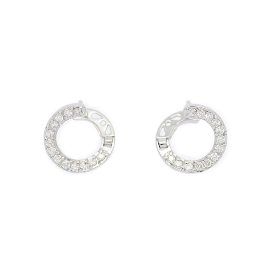 ダイヤモンドピアス/K18WG/750-2.1g/0.175ct/FD:0.172ct/ホワイトゴールド 翌日配送可/h240503/516237 : paja2178l : リファスタ ...