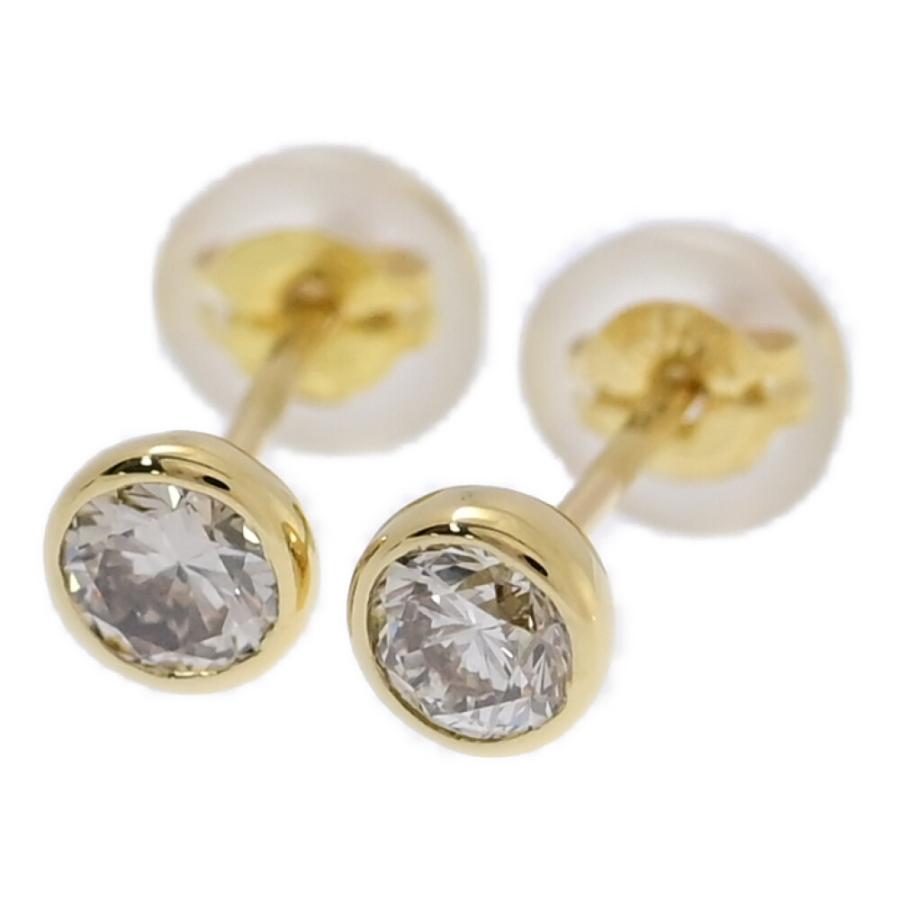 FD:0.36ct/DBYモチーフ 2P・ダイヤモンド ペア スタッド ピアス/K18YG/750-0.4g/イエローゴールド/プレゼント/記念日/h250217/547802 : リファスタ ...