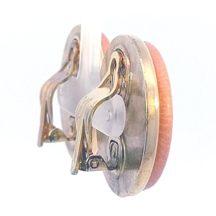 HERMES エルメス セリエ・イヤリング/合金/メッキ/ゴールド×ピンク/HERMES 翌日配送可/h230307/477402 : リ ...