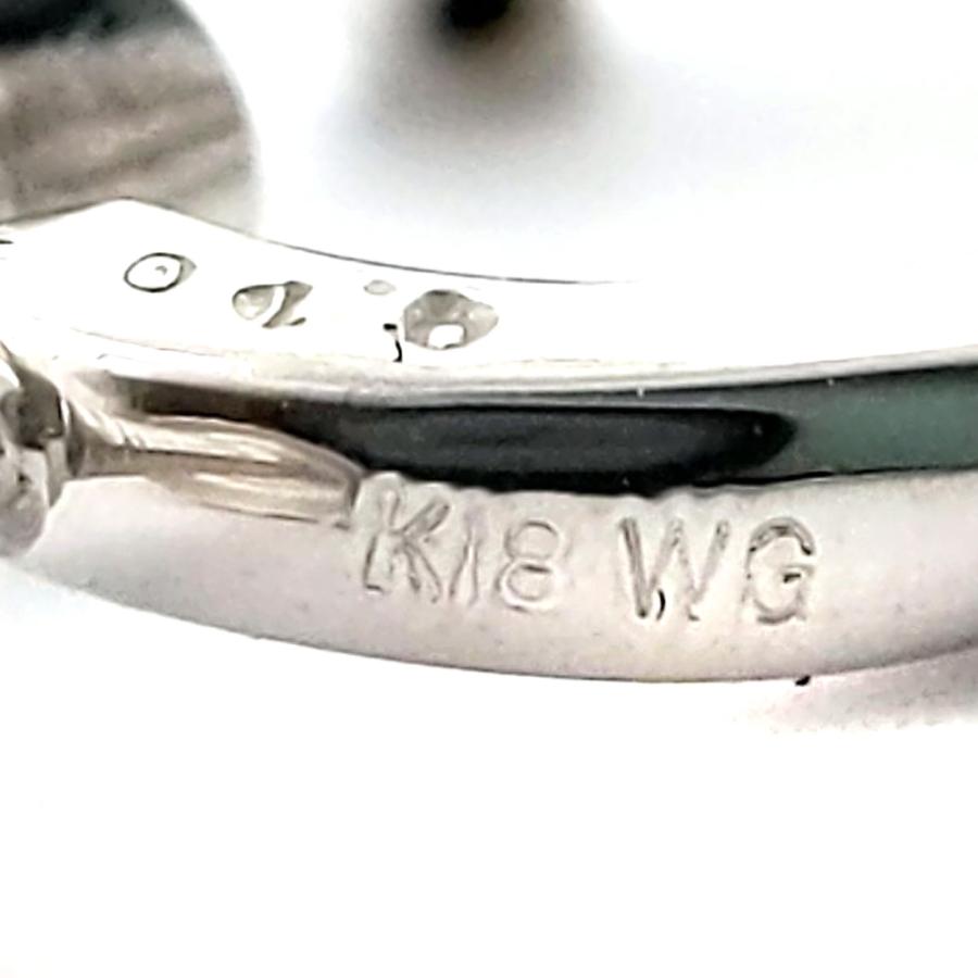 フープ クロスモチーフ 14P・ダイヤモンドイヤリング/K14WG/585-1.9g/0.1ct/FD:0.1ct/ホワイトゴールド 翌日配送可/h230215/473348 ...
