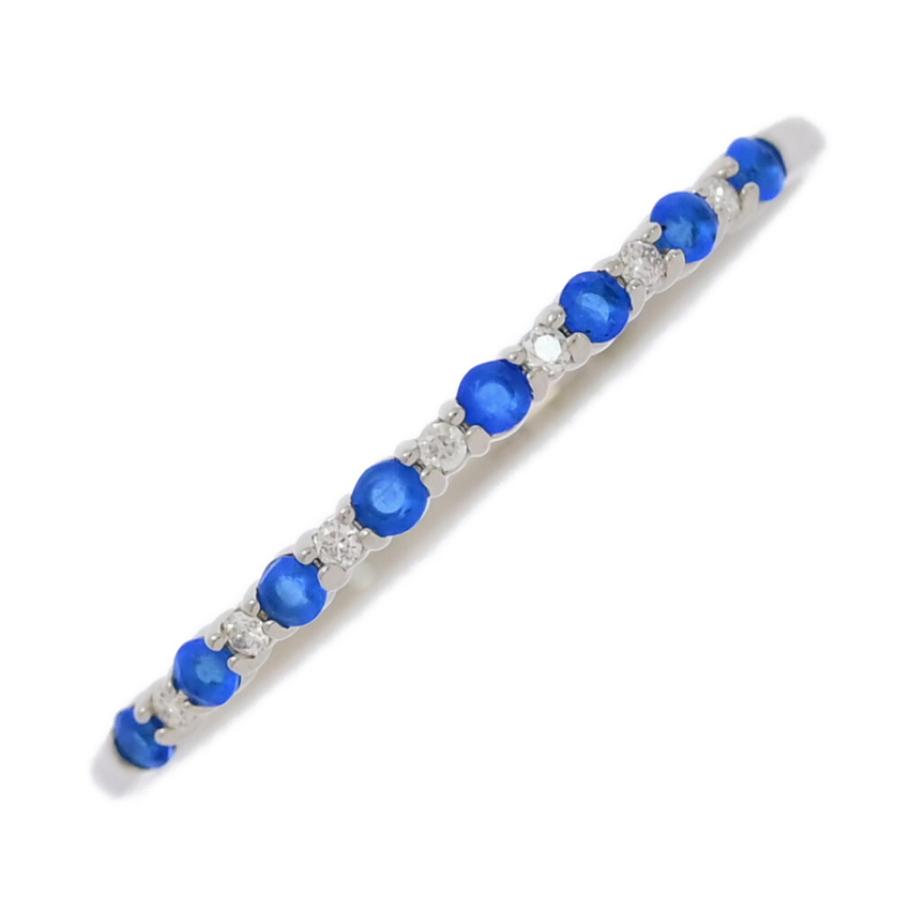 AU0.09ct/FD:0.04ct/アウイナイト・ダイヤモンドリング・指輪/K10WG/416-0.8g/18号/#58/プレゼント/記念日 ...