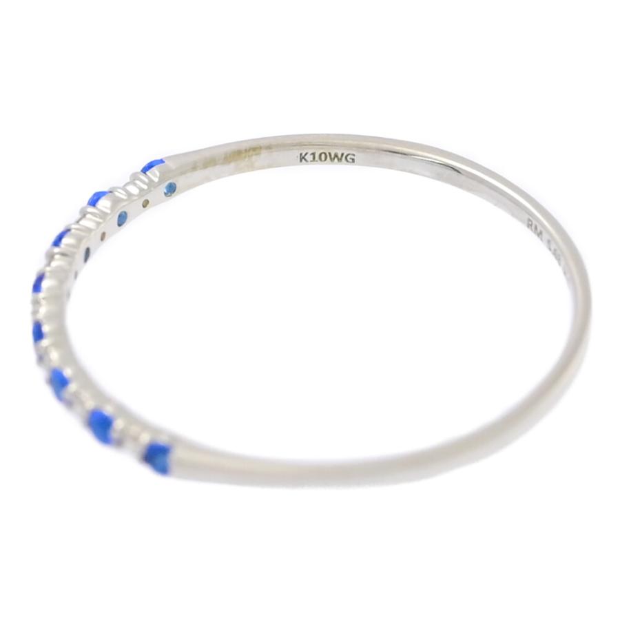 AU0.09ct/FD:0.04ct/アウイナイト・ダイヤモンドリング・指輪/K10WG/416-0.8g/18号/#58/プレゼント/記念日 ...