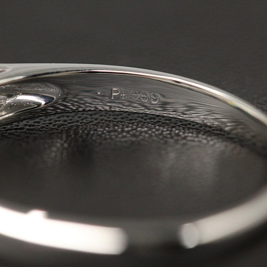 ステップカット・エメラルド・ダイヤモンドリング・指輪/Pt900-3.7g/EM0.38ct/FD:0.20ct/中央宝石研究所/18号/#58/RF4/h200917/359071 : リ ...