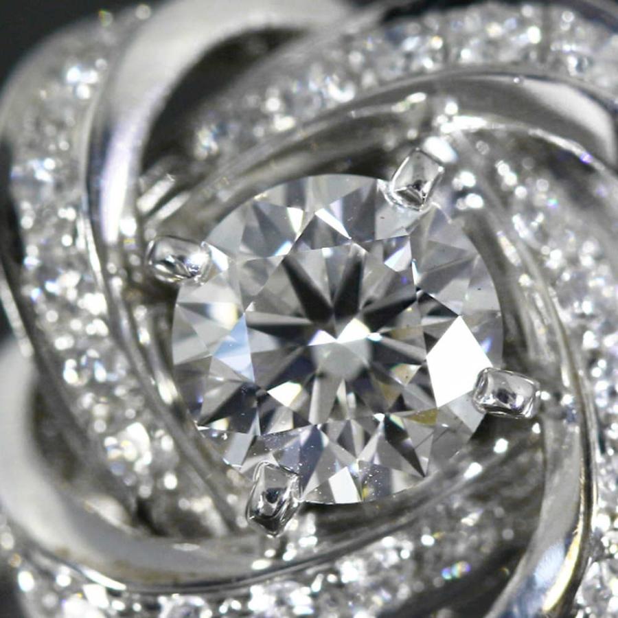 BOUCHERON ブシュロン アバ ピヴォワンヌ フラワーモチーフ・ダイヤモンドリング/K18WG/4.8g/0.42ct-FVVS13EX/0.57ct/GIA/5号/BOUCHERON ...