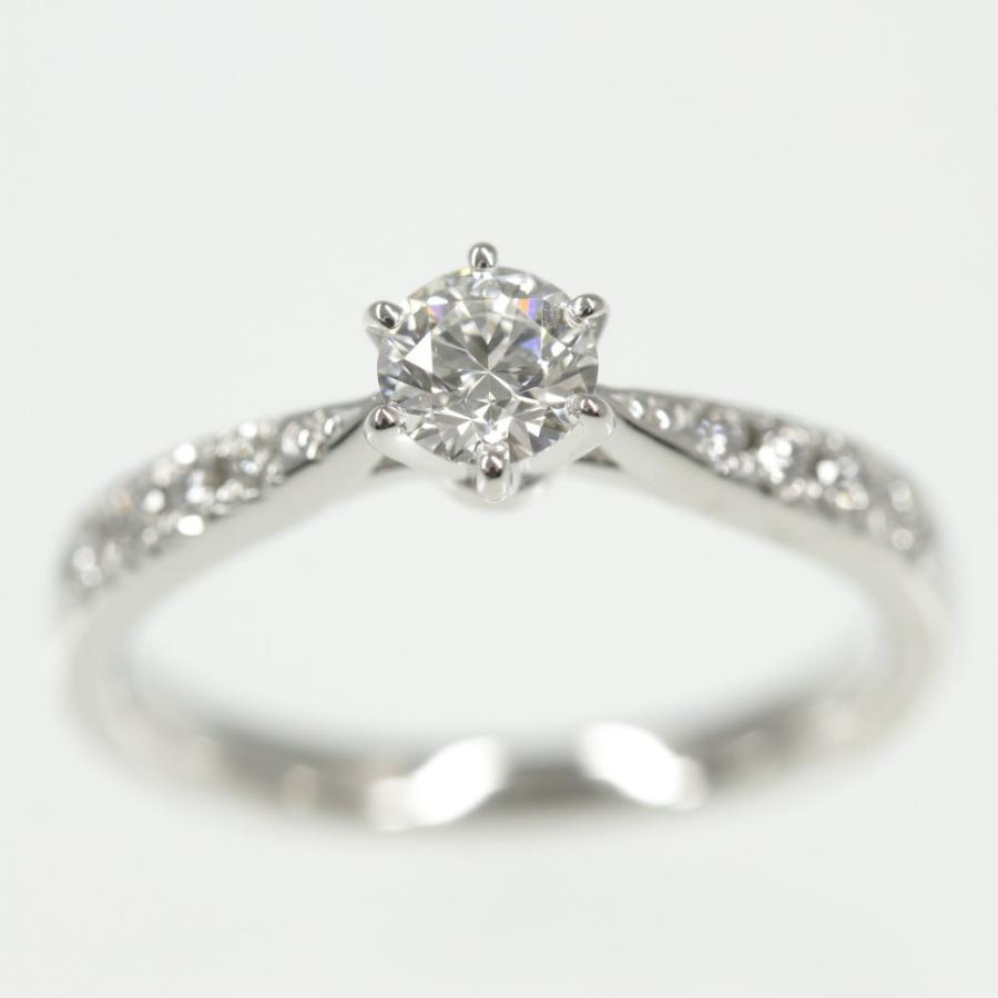 TASAKI（タサキ・田崎真珠） PIACEREソリティア 8P・ダイヤリング・指輪/Pt950-4.1g/0.30ct/FD:0.08ct/9号/3EX/TASAKI PEARL ...