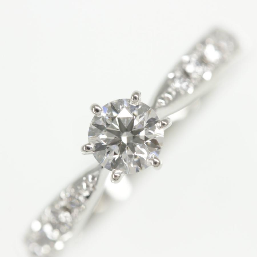 TASAKI（タサキ・田崎真珠） PIACEREソリティア 8P・ダイヤリング・指輪/Pt950-4.1g/0.30ct/FD:0.08ct/9号/3EX/TASAKI PEARL ...