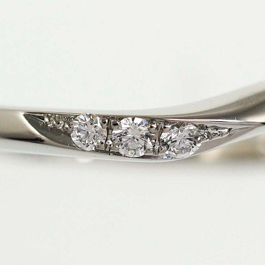 ケイウノ ウェーブ 3P ダイヤモンドリング 指輪/Pt900-2.1g/0.038ct/6号/#46/プラチナカラー/K-uno 翌日配送可/RF5/h210118/373814 : リ ...