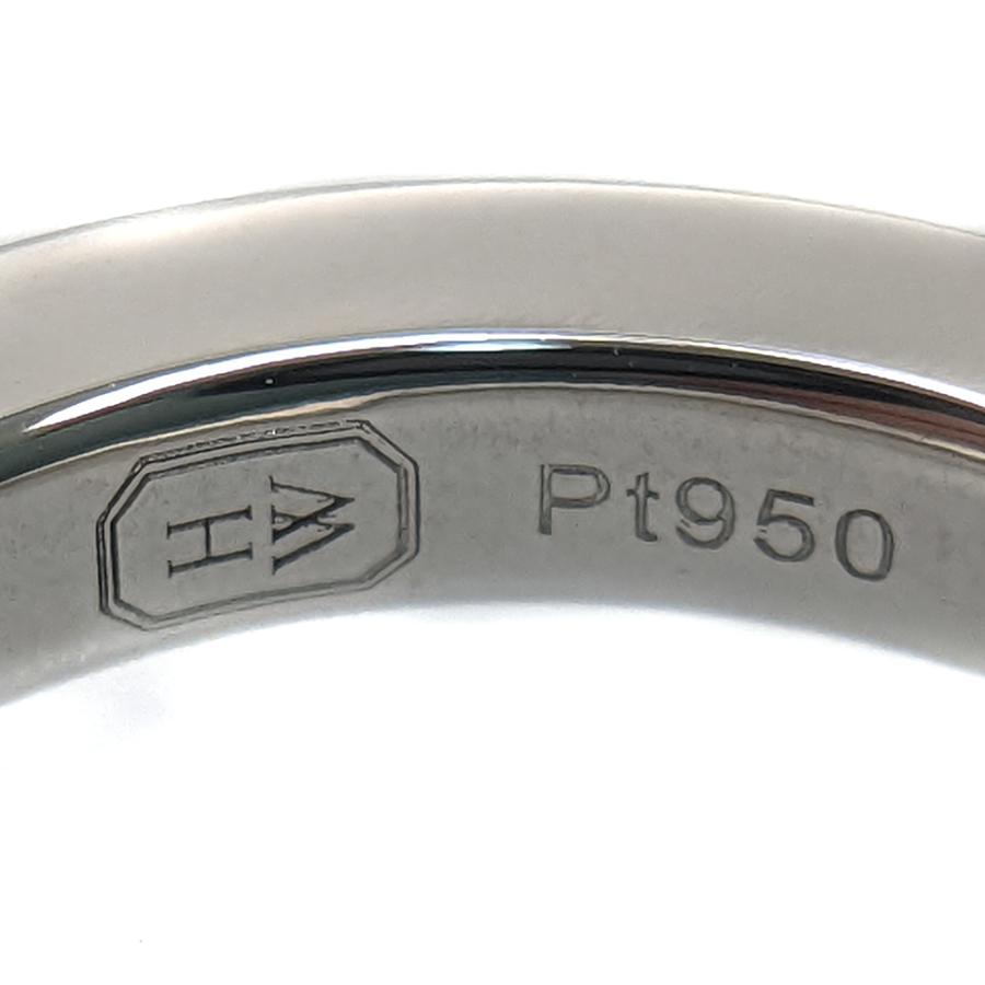 ハリー・ウィンストン プリンセスカットマリッジ 1P・ダイヤモンドリング・指輪/Pt950-6.3g/FD:0.1ct/6号/#46//HARRY WINSTON /h221125 ...