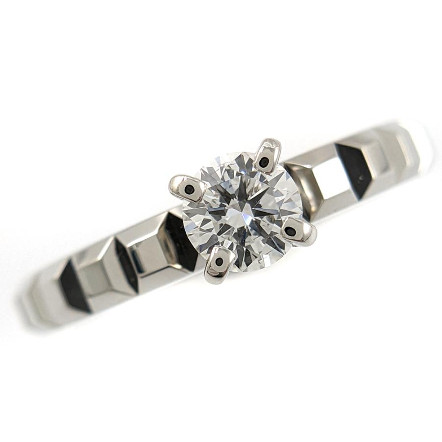 BOUCHERON ブシュロン キャトル・クルドパリ・ソリテール 1P・ダイヤモンドリング/Pt950/0.33ct/10号/#50/JSL0025/プラチナ/BOUCHERON ...