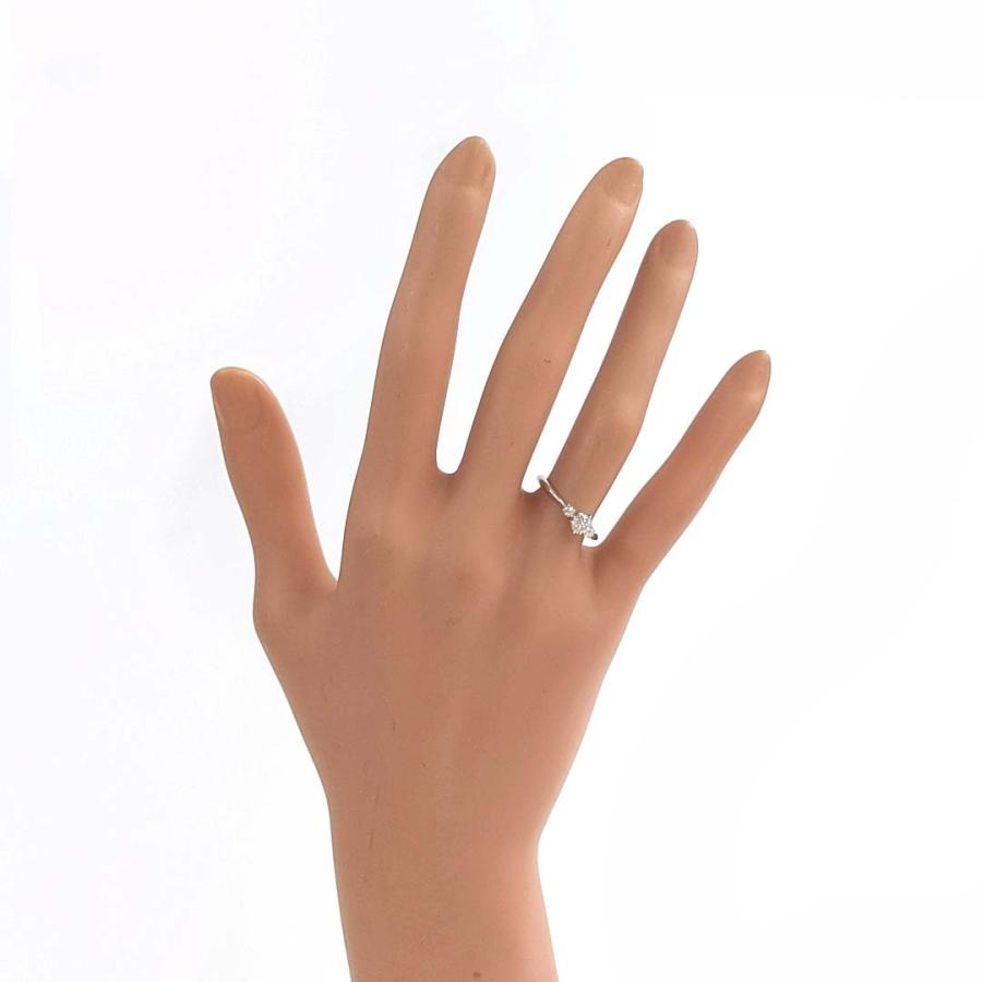 MIKIMOTO ミキモト シンプル 3P・ダイヤモンド・ダイヤモンドリング・指輪/Pt950-3.2g/0.3ct/FD:0.07ct/9号/#49/プラチナカラー/MIKIMOTO ...