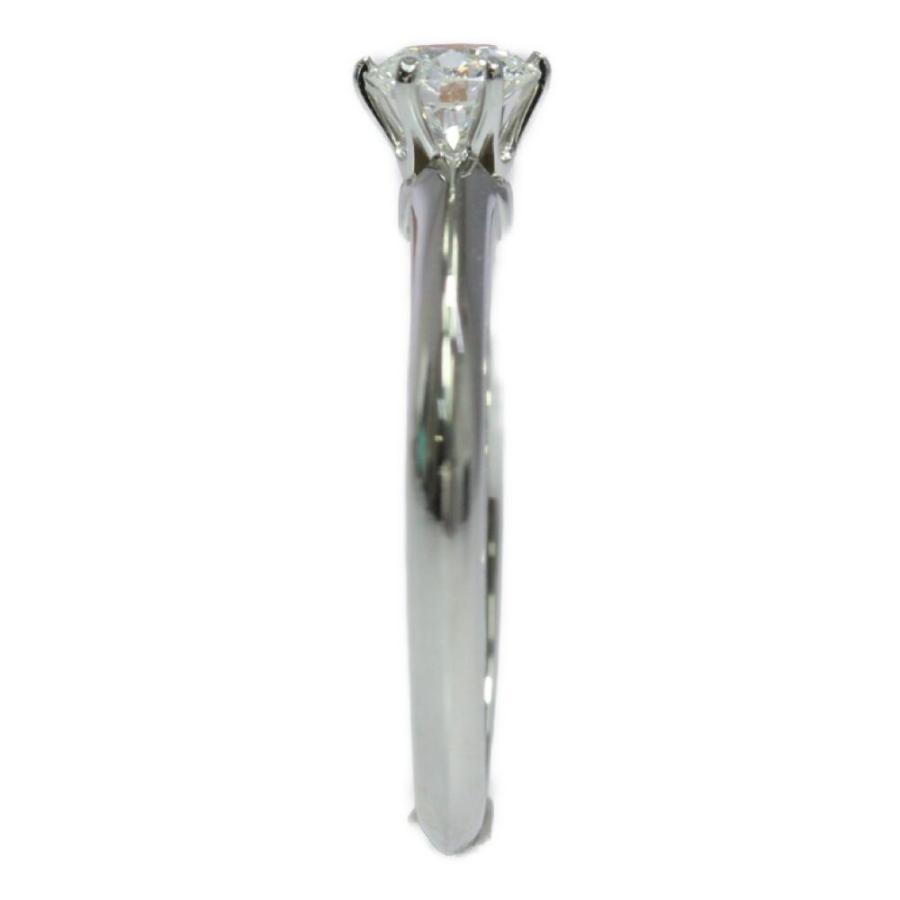 TIFFANY&Co. ティファニー ソリティア・6本爪/ダイヤモンドリング・指輪/Pt950-3.1g/0.32ct/6号/#46/プラチナカラー/h230718/488728 : リファス ...