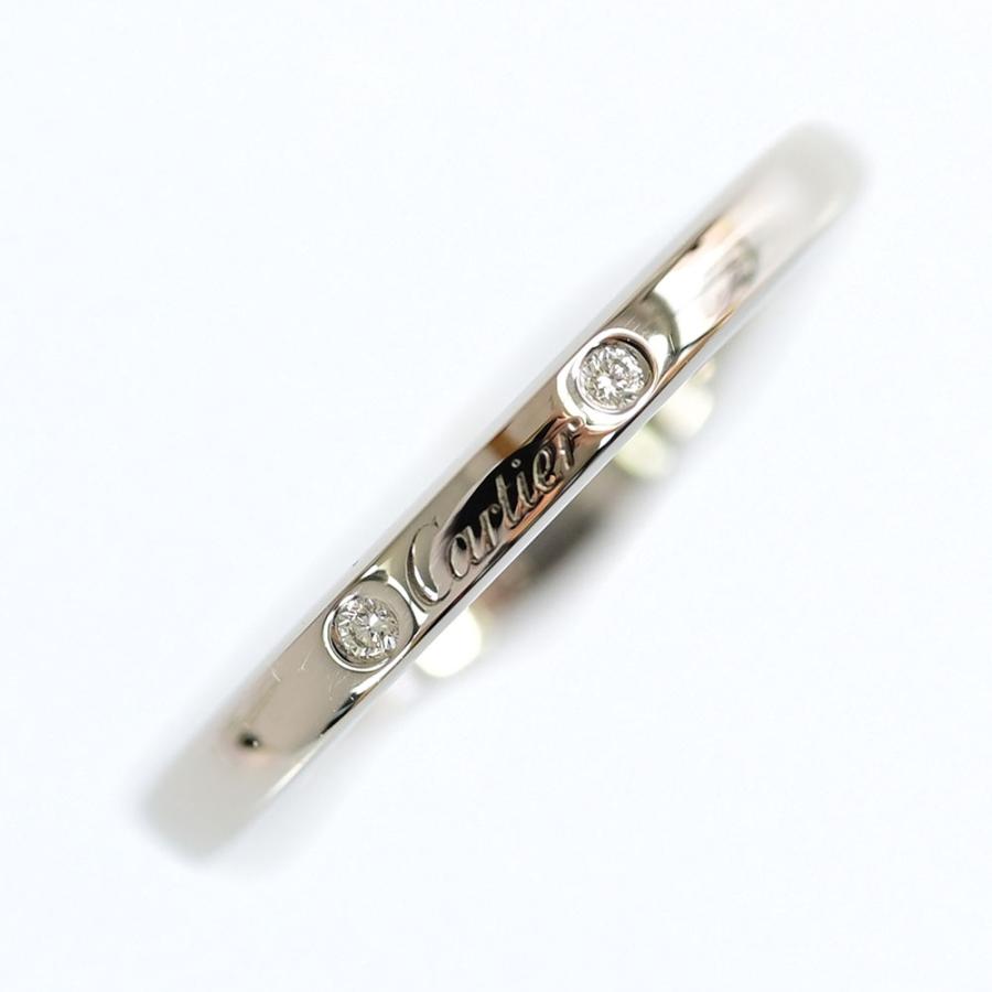 カルティエ/Cartier バレリーナ ウェディング 3P・ダイヤモンドリング・指輪/Pt950-3.8g/12号/#52/プラチナカラー ...