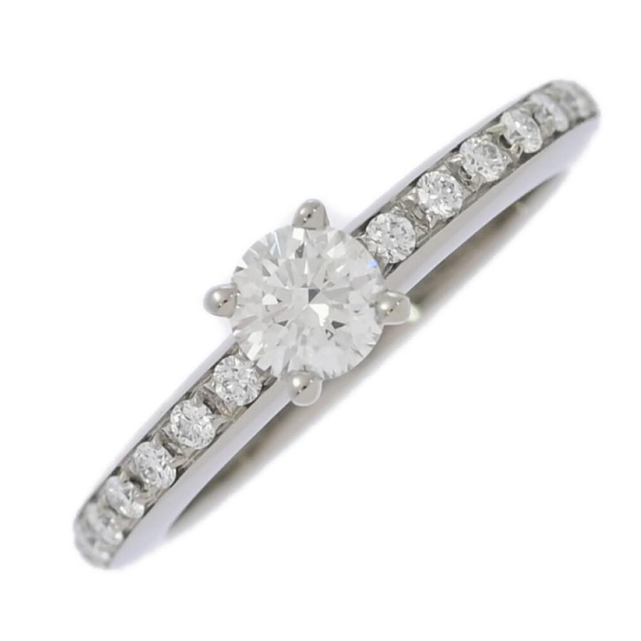 BVLGARI 0.34ct/BVLGARI ブルガリ ローマアモール・ダイヤモンドリング・指輪/Pt950-4.8g/10号/#50/プラチナ/プレゼント/結婚指輪B2/h241206 ...