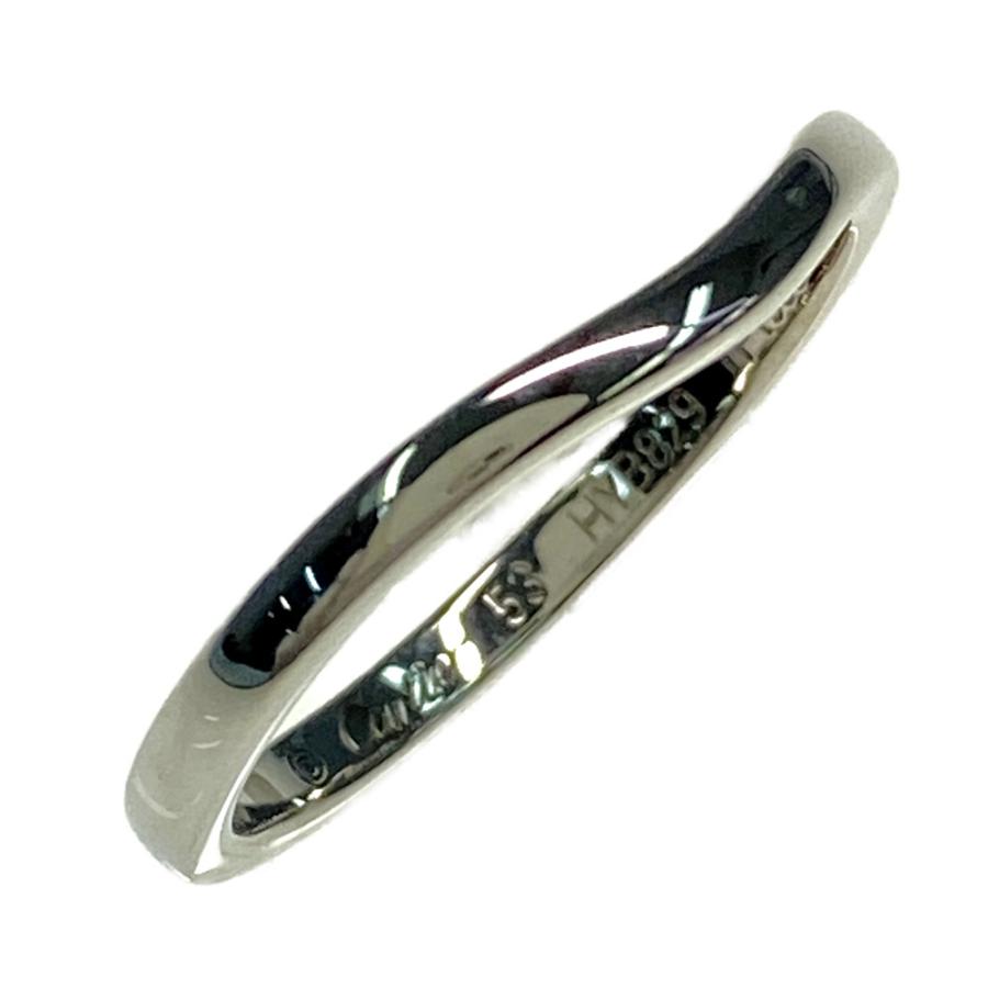 Cartier カルティエ バレリーナ ウェディングリング・指輪/Pt950-3.3g/13号/#53/シルバー/Cartier 翌日配送可/h220908/455784 : リファスタ ...