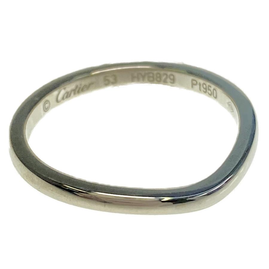 Cartier カルティエ バレリーナ ウェディングリング・指輪/Pt950-3.3g/13号/#53/シルバー/Cartier 翌日配送可/h220908/455784 : リファスタ ...