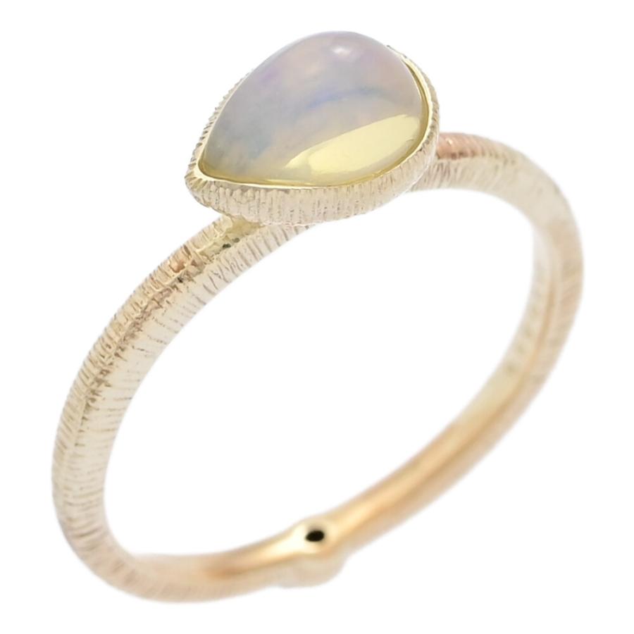 OP0.58ct/FD:0.016ct/Sirena Azzurro セイレーンアズーロ 10月誕生石・オパールリング・指輪/K10YG/416-2g/11号/#51/B2 /h240712 ...