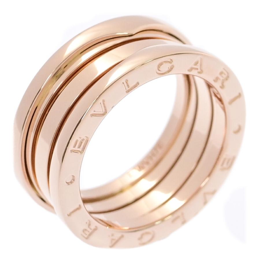 BVLGARI ブルガリ ビーゼロワン/B-ZERO1・3バンドリング・指輪/K18PG/750-9.8g/13号/#53/ピンクゴールド/プレゼント/h241128/540628 ...