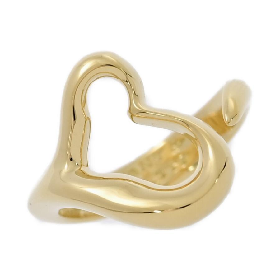 TIFFANY ＆ Co. ティファニー オープンハート ハウスデザインリング・指輪/K18YG/750-7.1g/9号/#49/イエロー ...