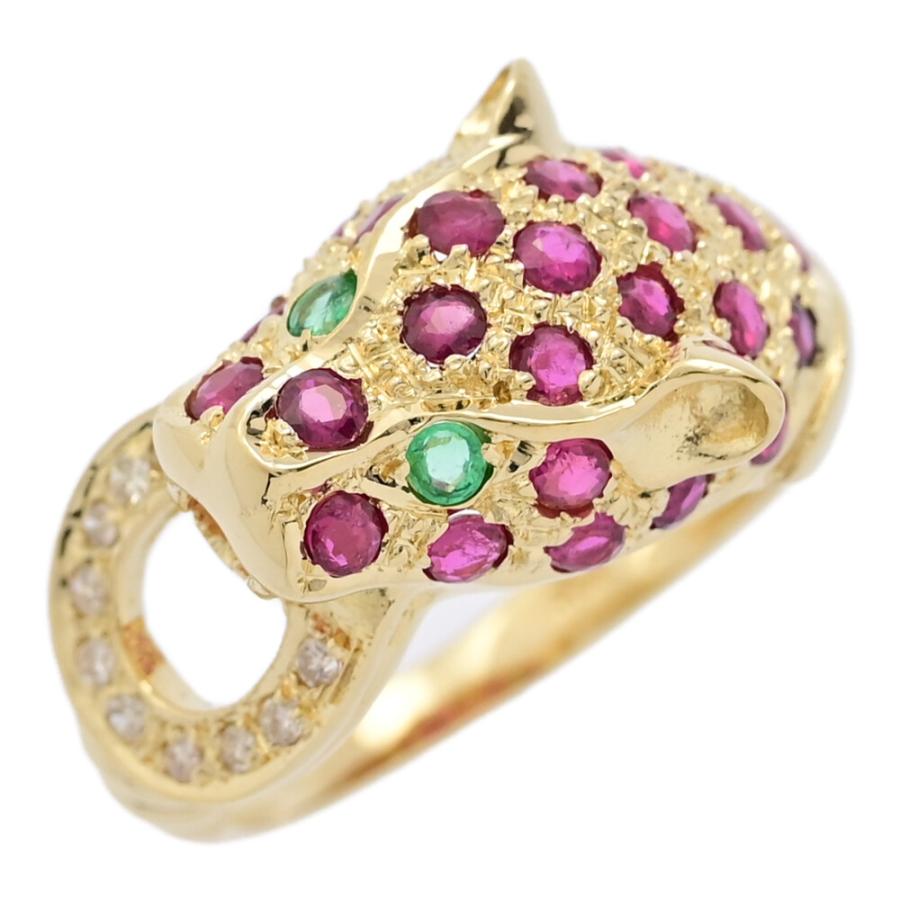 MS1.2ct/FD:0.1ct/28P・マルチストーン・ダイヤモンドリング・指輪/K18YG/750-6.3g/12号/#52/イエローゴールド/B1 翌日配送可/h240530 ...