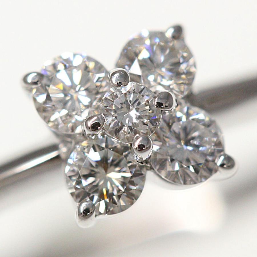 トレセンテ 四葉のクローバーモチーフ 7P・ダイヤモンドリング・指輪/K18WG/750-2.4g/0.25ct/13号/#53/TRECENTI/h200408/334318 : リファスタ ...