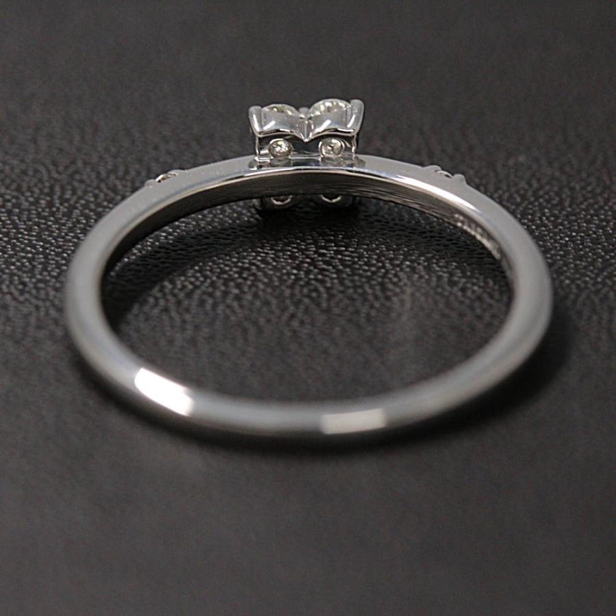 トレセンテ 四葉のクローバーモチーフ 7P・ダイヤモンドリング・指輪/K18WG/750-2.4g/0.25ct/13号/#53/TRECENTI/h200408/334318 : リファスタ ...